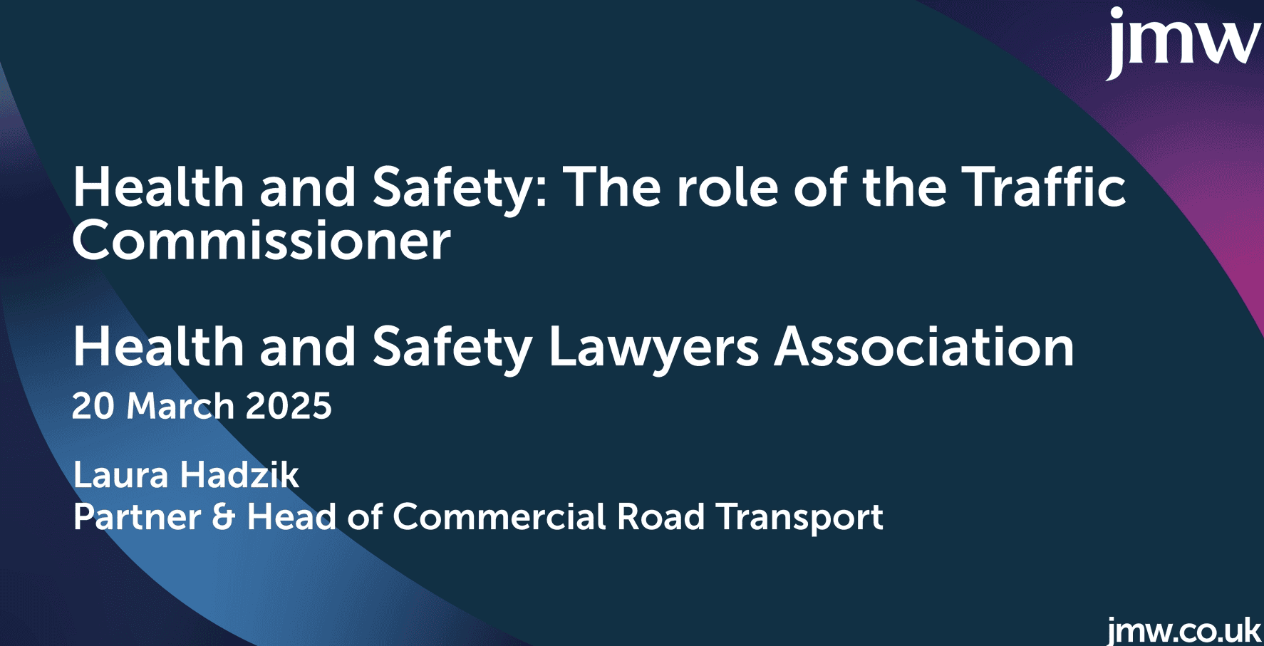 Occupational Road Risk - HSLA